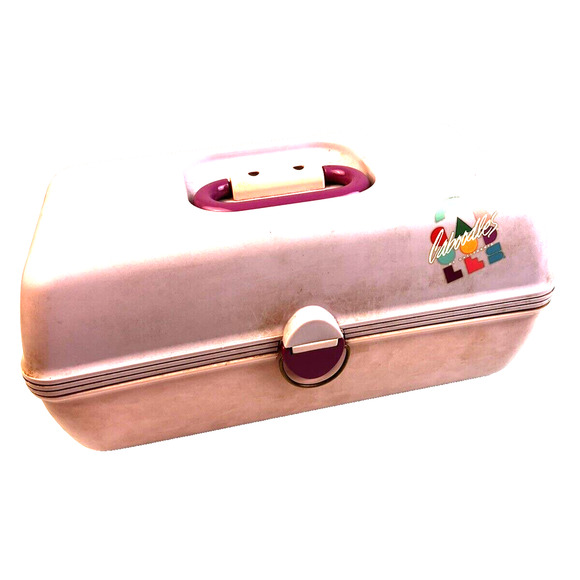 Caboodles | Bags | Caboodles On The Go Girl Make Up Case 8s Vintage ...
